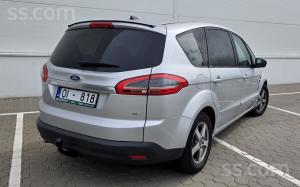 Grey Ford S-Max 2010 in Riga, with an engine capacity of 2.00 L and mileage of 262 thousand km for 4350 €, photo 6 on AUTOMOTO.COM.LV