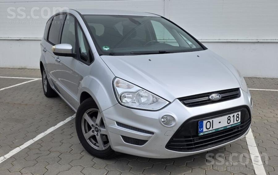 Grey Ford S-Max 2010 in Riga, with an engine capacity of 2.00 L and mileage of 262 thousand km for 4350 €, photo 7 on AUTOMOTO.COM.LV