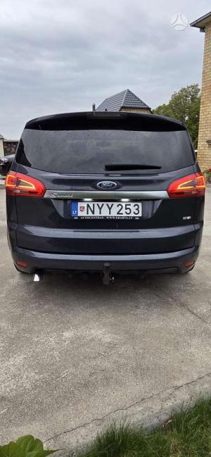 Pelēks Ford S-Max 2010 Šauļi, ar dzinēja tilpumu 2.00 L un nobraukumu 293 tūkst. km par 5500 €, foto 5 vietnē AUTOMOTO.COM.LV