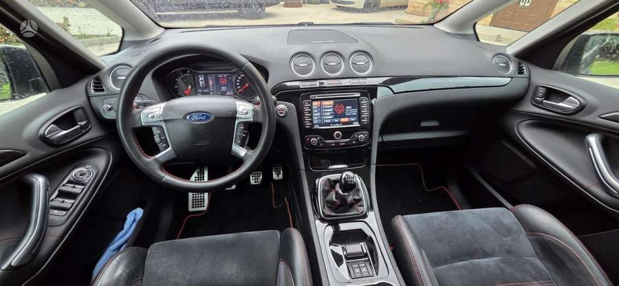Pelēks Ford S-Max 2010 Šauļi, ar dzinēja tilpumu 2.00 L un nobraukumu 293 tūkst. km par 5500 €, foto 7 vietnē AUTOMOTO.COM.LV