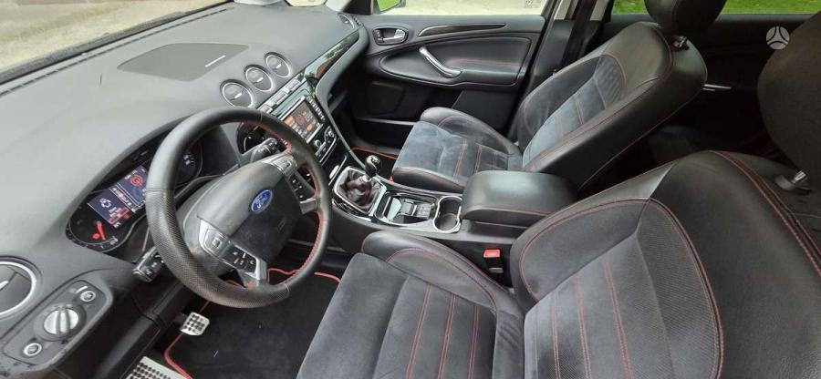 Pelēks Ford S-Max 2010 Šauļi, ar dzinēja tilpumu 2.00 L un nobraukumu 293 tūkst. km par 5500 €, foto 10 vietnē AUTOMOTO.COM.LV