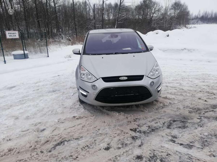 Pelēks Ford S-Max 2011 Utena, ar dzinēja tilpumu 2.00 L un nobraukumu 329 tūkst. km par 4850 €, foto 2 vietnē AUTOMOTO.COM.LV