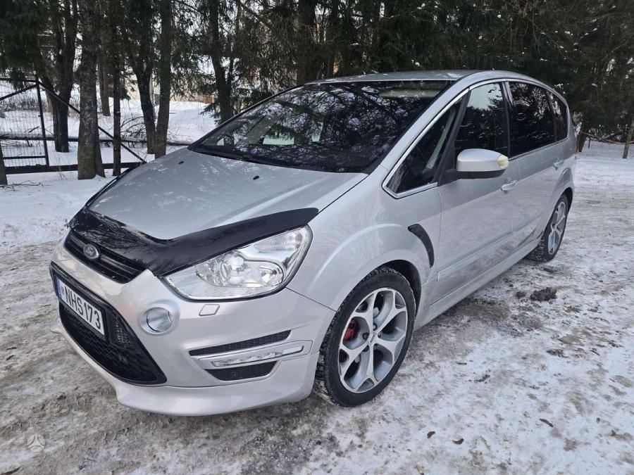 Grey Ford S-Max 2011 in Sirvintos, with an engine capacity of 2.00 L and mileage of 314 thousand km for 5900 €, photo 3 on AUTOMOTO.COM.LV