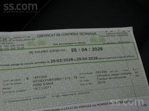 Серый Форд С-Макс 2011 в Юрмала, объемом двигателя 2.00 л и пробегом 295 тыс. км за 6390 €, фото 31 на AUTOMOTO.COM.LV