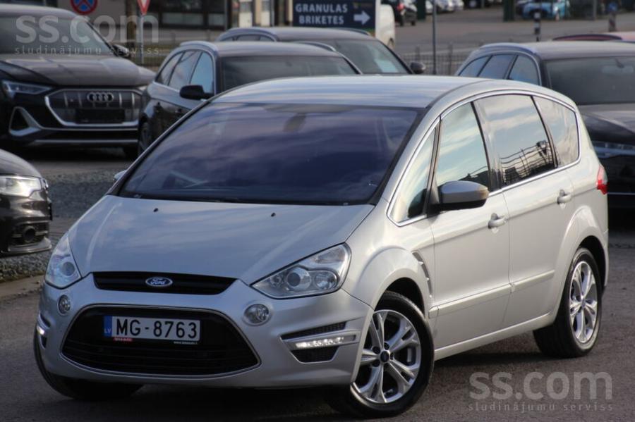Pelēks Ford S-Max 2011 Tukums, ar dzinēja tilpumu 2.20 L un nobraukumu 317 tūkst. km par 4500 €, foto 21 vietnē AUTOMOTO.COM.LV