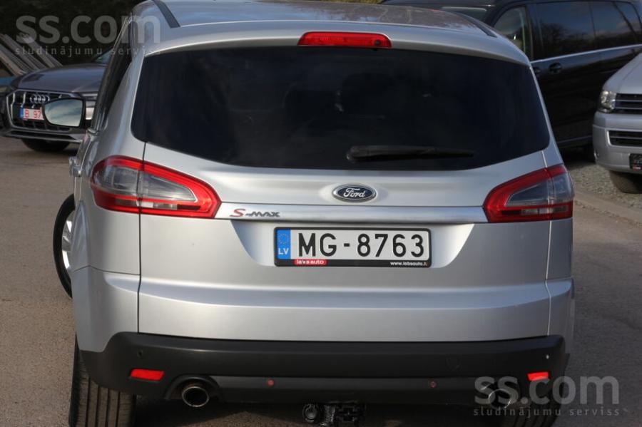 Pelēks Ford S-Max 2011 Tukums, ar dzinēja tilpumu 2.20 L un nobraukumu 317 tūkst. km par 4500 €, foto 28 vietnē AUTOMOTO.COM.LV