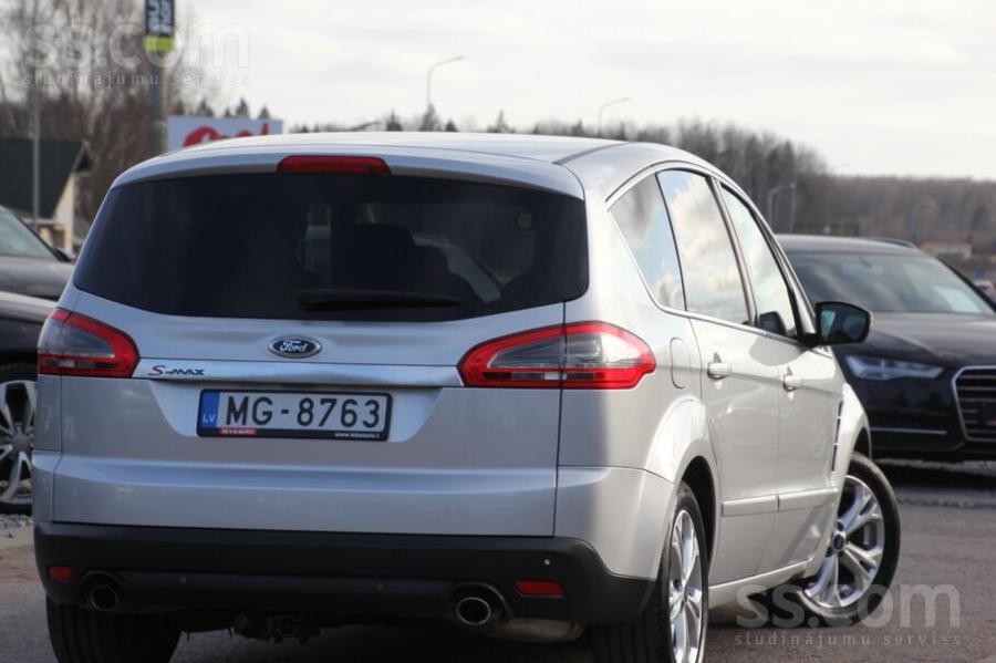Pelēks Ford S-Max 2011 Tukums, ar dzinēja tilpumu 2.20 L un nobraukumu 317 tūkst. km par 4500 €, foto 30 vietnē AUTOMOTO.COM.LV