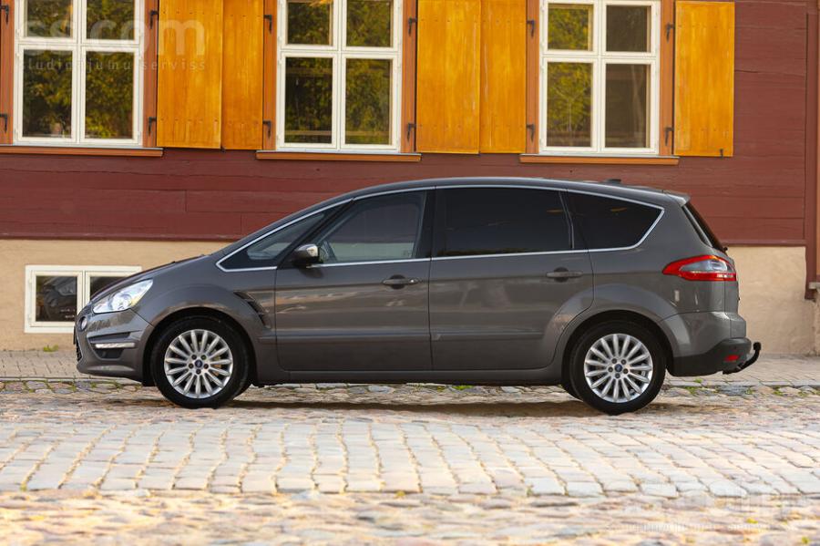 Grey Ford S-Max 2011 in Jelgava, with an engine capacity of 2.00 L and mileage of 0 thousand km for 5990 €, photo 17 on AUTOMOTO.COM.LV