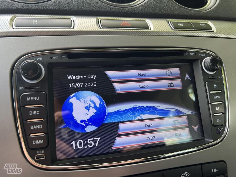 Grey Ford S-Max 2011 in Kedainiai, with an engine capacity of 2.00 L and mileage of 266 thousand km for 4999 €, photo 21 on AUTOMOTO.COM.LV