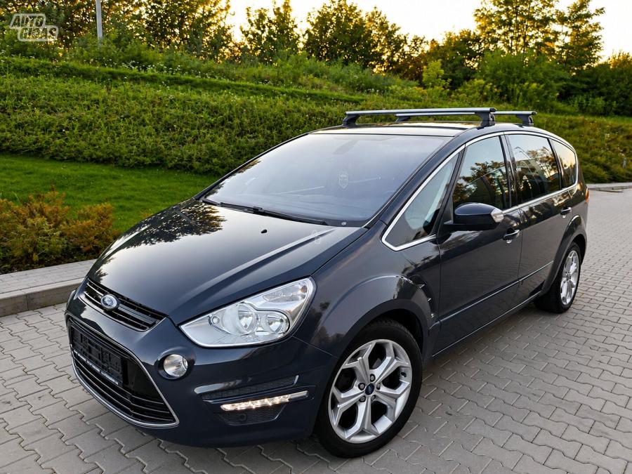 Pelēks Ford S-Max 2011 Viļņa, ar dzinēja tilpumu 2.00 L un nobraukumu 182 tūkst. km par 5750 €, foto 4 vietnē AUTOMOTO.COM.LV