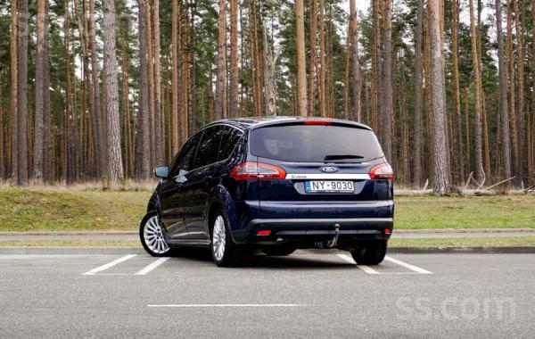 Pelēks Ford S-Max 2012 Rīga, ar dzinēja tilpumu 2.00 L un nobraukumu 298 tūkst. km par 4590 €, foto 7 vietnē AUTOMOTO.COM.LV