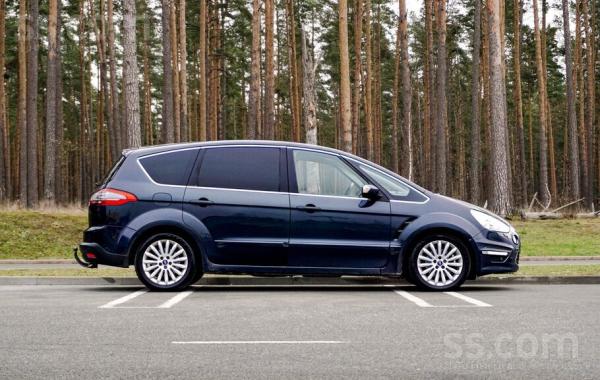 Pelēks Ford S-Max 2012 Rīga, ar dzinēja tilpumu 2.00 L un nobraukumu 298 tūkst. km par 4590 €, foto 8 vietnē AUTOMOTO.COM.LV