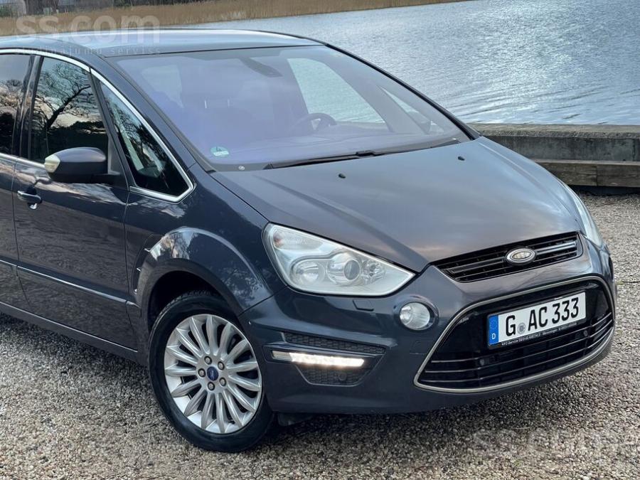 Grey Ford S-Max 2012 in Jurmala, with an engine capacity of 2.00 L and mileage of 0 thousand km for 6150 €, photo 9 on AUTOMOTO.COM.LV
