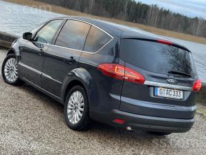 Grey Ford S-Max 2012 in Jurmala, with an engine capacity of 2.00 L and mileage of 0 thousand km for 6150 €, photo 13 on AUTOMOTO.COM.LV