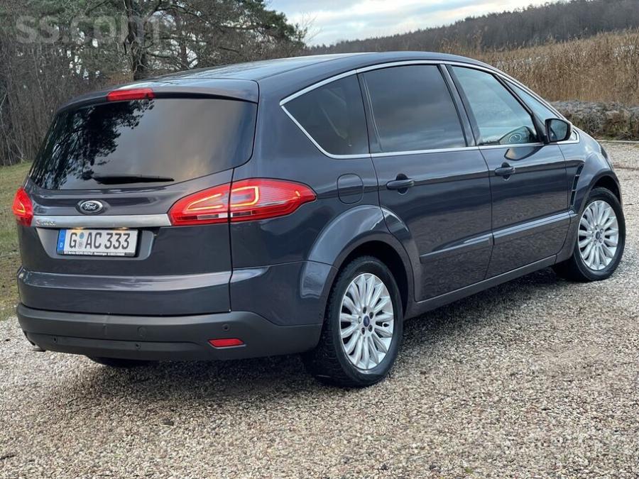 Grey Ford S-Max 2012 in Jurmala, with an engine capacity of 2.00 L and mileage of 0 thousand km for 6150 €, photo 15 on AUTOMOTO.COM.LV