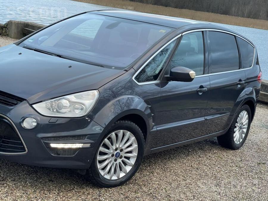 Grey Ford S-Max 2012 in Jurmala, with an engine capacity of 2.00 L and mileage of 0 thousand km for 6150 €, photo 16 on AUTOMOTO.COM.LV