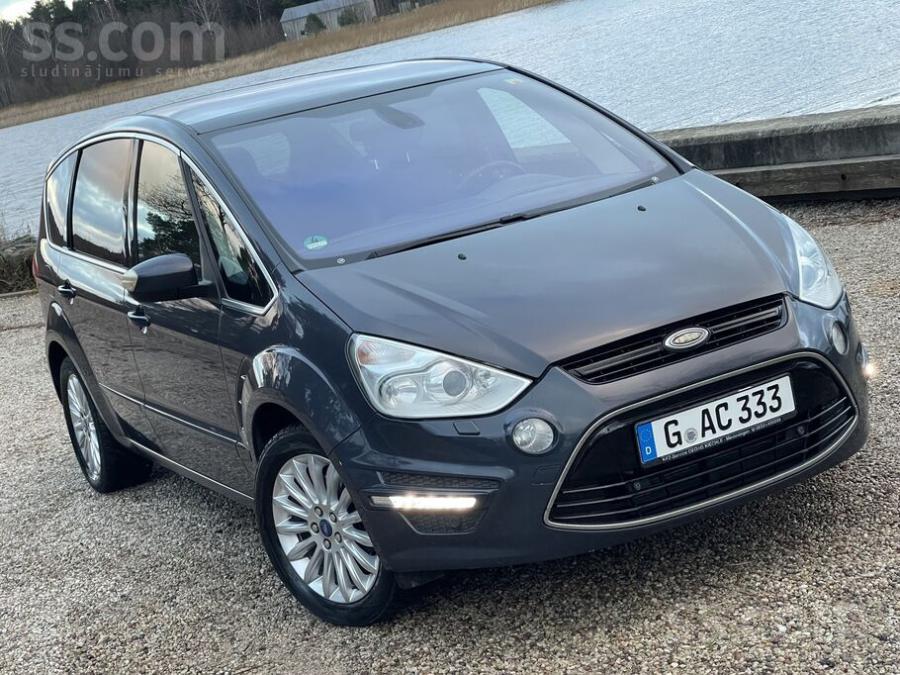 Grey Ford S-Max 2012 in Jurmala, with an engine capacity of 2.00 L and mileage of 0 thousand km for 6150 €, photo 17 on AUTOMOTO.COM.LV