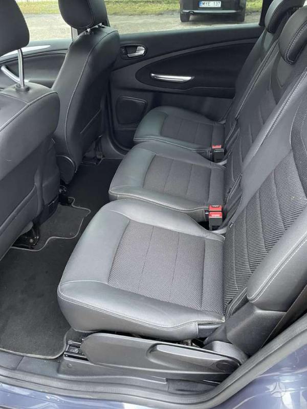 Grey Ford S-Max 2012 in Jurbarkas, with an engine capacity of 2.00 L and mileage of 106 thousand km for 7950 €, photo 11 on AUTOMOTO.COM.LV