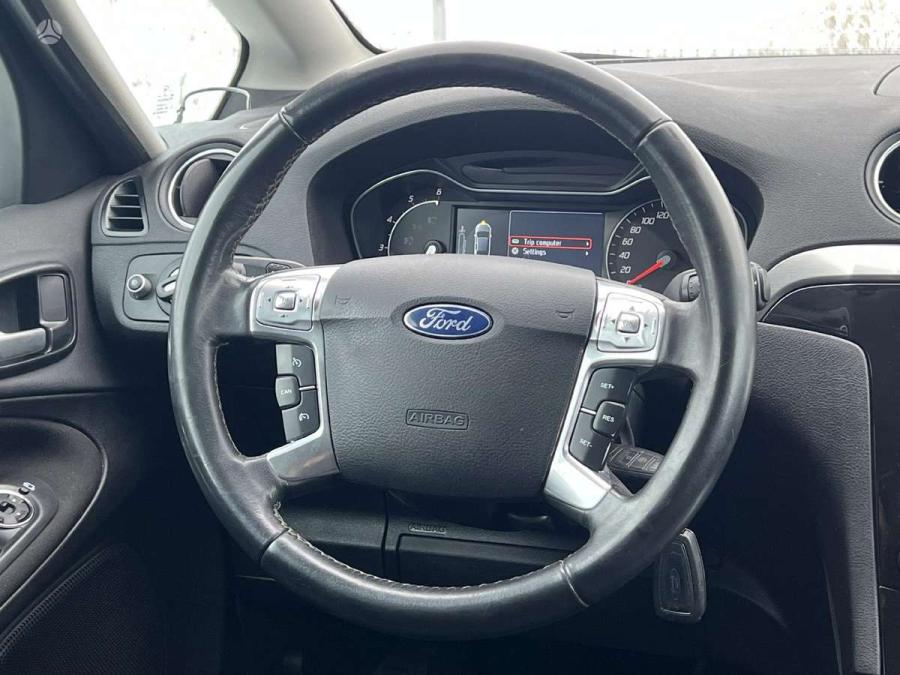 Pelēks Ford S-Max 2012 Tauragė, ar dzinēja tilpumu 2.00 L un nobraukumu 320 tūkst. km par 5400 €, foto 14 vietnē AUTOMOTO.COM.LV