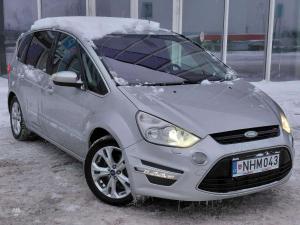 Pelēks Ford S-Max 2012 Viļņa, ar dzinēja tilpumu 2.00 L un nobraukumu 246 tūkst. km par 5200 €, foto  vietnē AUTOMOTO.COM.LV