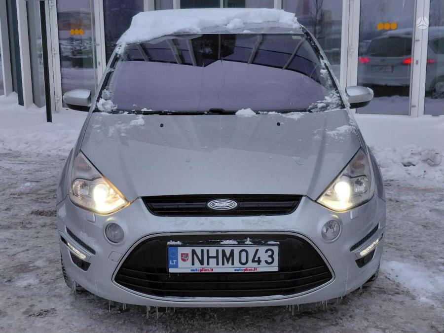 Pelēks Ford S-Max 2012 Viļņa, ar dzinēja tilpumu 2.00 L un nobraukumu 246 tūkst. km par 5200 €, foto 2 vietnē AUTOMOTO.COM.LV