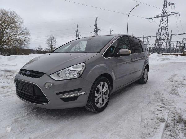 Pelēks Ford S-Max 2012 Kelmė, ar dzinēja tilpumu 2.20 L un nobraukumu 248 tūkst. km par 5300 €, foto 2 vietnē AUTOMOTO.COM.LV