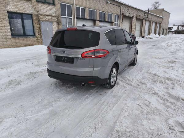 Pelēks Ford S-Max 2012 Kelmė, ar dzinēja tilpumu 2.20 L un nobraukumu 248 tūkst. km par 5300 €, foto 4 vietnē AUTOMOTO.COM.LV