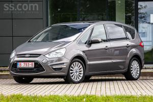 Grey Ford S-Max 2012 in Tukums, with an engine capacity of 2.00 L and mileage of 0 thousand km for 5990 €, photo  on AUTOMOTO.COM.LV