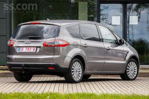 Grey Ford S-Max 2012 in Tukums, with an engine capacity of 2.00 L and mileage of 0 thousand km for 5990 €, photo 4 on AUTOMOTO.COM.LV