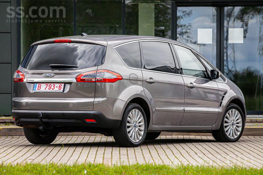 Grey Ford S-Max 2012 in Tukums, with an engine capacity of 2.00 L and mileage of 0 thousand km for 5990 €, photo 4 on AUTOMOTO.COM.LV