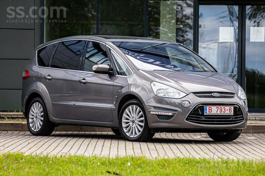 Grey Ford S-Max 2012 in Tukums, with an engine capacity of 2.00 L and mileage of 0 thousand km for 5990 €, photo 5 on AUTOMOTO.COM.LV