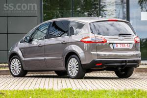 Grey Ford S-Max 2012 in Tukums, with an engine capacity of 2.00 L and mileage of 0 thousand km for 5990 €, photo 6 on AUTOMOTO.COM.LV