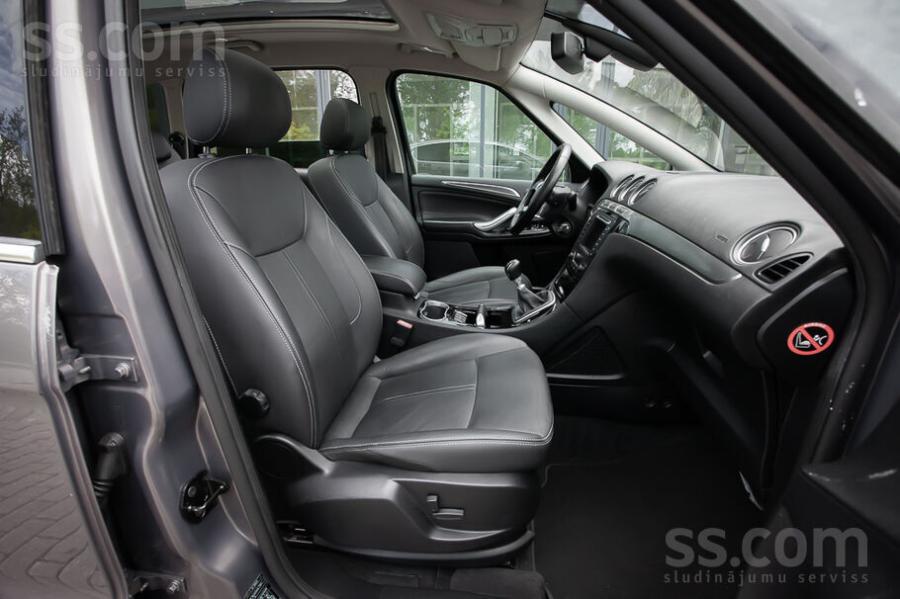 Grey Ford S-Max 2012 in Tukums, with an engine capacity of 2.00 L and mileage of 0 thousand km for 5990 €, photo 10 on AUTOMOTO.COM.LV