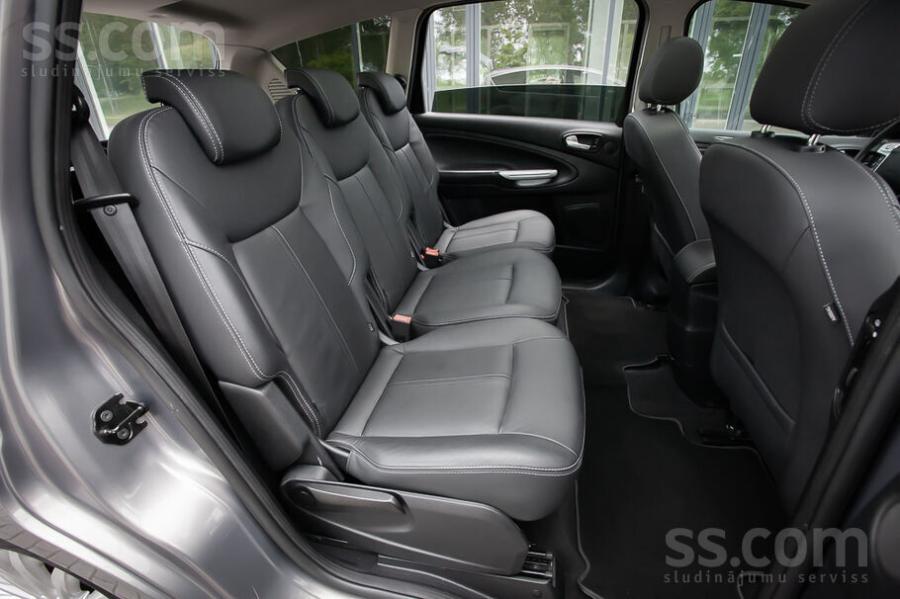 Grey Ford S-Max 2012 in Tukums, with an engine capacity of 2.00 L and mileage of 0 thousand km for 5990 €, photo 11 on AUTOMOTO.COM.LV