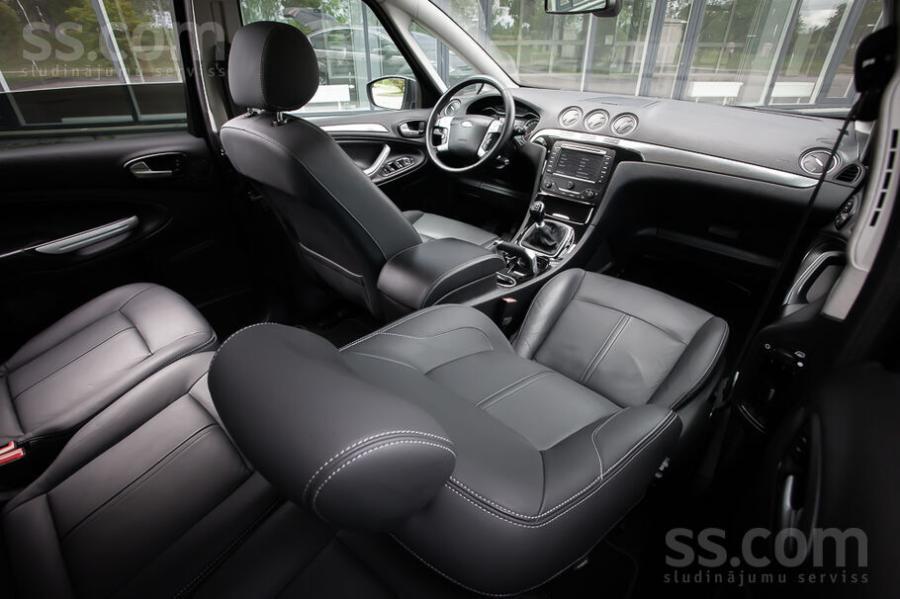 Grey Ford S-Max 2012 in Tukums, with an engine capacity of 2.00 L and mileage of 0 thousand km for 5990 €, photo 14 on AUTOMOTO.COM.LV