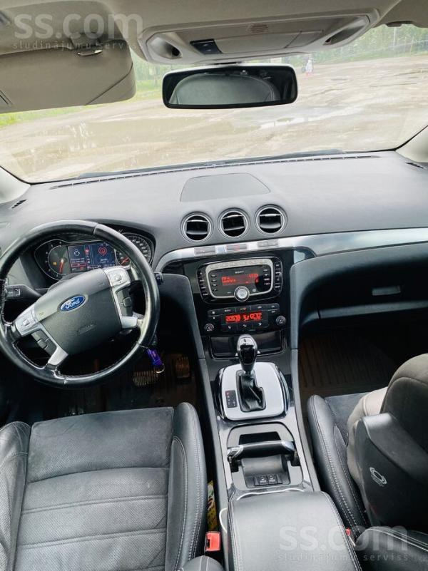 Pelēks Ford S-Max 2012 Bauska, ar dzinēja tilpumu 2.00 L un nobraukumu 243 tūkst. km par 4200 €, foto 6 vietnē AUTOMOTO.COM.LV