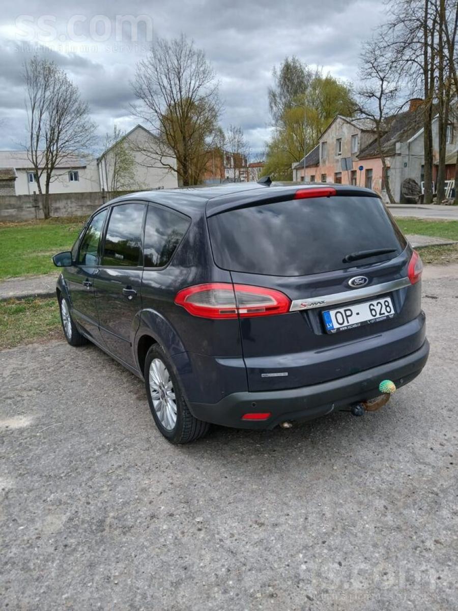Pelēks Ford S-Max 2012 Dobele, ar dzinēja tilpumu 2.00 L un nobraukumu 226 tūkst. km par 6900 €, foto 6 vietnē AUTOMOTO.COM.LV