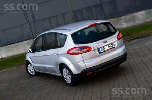 Grey Ford S-Max 2012 in Riga, with an engine capacity of 2.00 L and mileage of 276 thousand km for 6990 €, photo 6 on AUTOMOTO.COM.LV