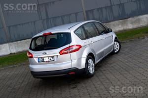 Grey Ford S-Max 2012 in Riga, with an engine capacity of 2.00 L and mileage of 276 thousand km for 6990 €, photo 9 on AUTOMOTO.COM.LV