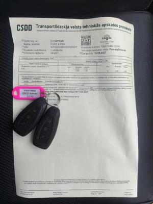 Серый Форд С-Макс 2012 в Талси, объемом двигателя 2.00 л и пробегом 263 тыс. км за 4900 €, фото 19 на AUTOMOTO.COM.LV