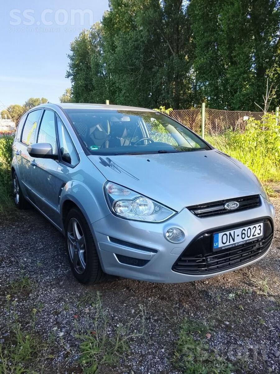 Grey Ford S-Max 2012 in Riga, with an engine capacity of 2.00 L and mileage of 273 thousand km for 4500 €, photo 15 on AUTOMOTO.COM.LV