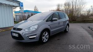 Pelēks Ford S-Max 2012 Rīga, ar dzinēja tilpumu 2.00 L un nobraukumu 255 tūkst. km par 4400 €, foto  vietnē AUTOMOTO.COM.LV