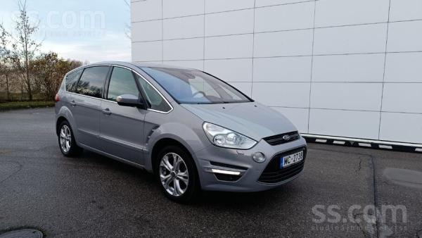 Grey Ford S-Max 2012 in Riga, with an engine capacity of 2.00 L and mileage of 255 thousand km for 4400 €, photo 3 on AUTOMOTO.COM.LV