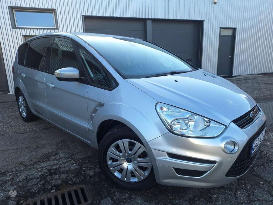 Grey Ford S-Max 2012 in Jonava, with an engine capacity of 2.00 L and mileage of 240 thousand km for 4300 €, photo 9 on AUTOMOTO.COM.LV