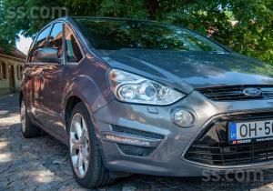 Grey Ford S-Max 2012 in Cesis, with an engine capacity of 2.00 L and mileage of 254 thousand km for 4999 €, photo 6 on AUTOMOTO.COM.LV