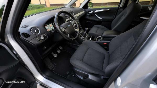 Grey Ford S-Max 2012 in Klaipeda, with an engine capacity of 2.00 L and mileage of 264 thousand km for 4690 €, photo 6 on AUTOMOTO.COM.LV