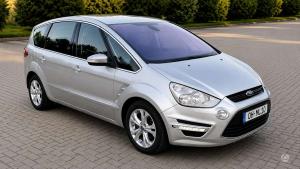 Grey Ford S-Max 2012 in Klaipeda, with an engine capacity of 2.00 L and mileage of 264 thousand km for 4690 €, photo 9 on AUTOMOTO.COM.LV