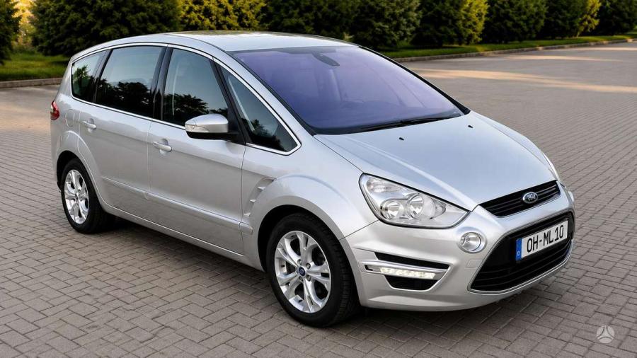 Grey Ford S-Max 2012 in Klaipeda, with an engine capacity of 2.00 L and mileage of 264 thousand km for 4690 €, photo 9 on AUTOMOTO.COM.LV