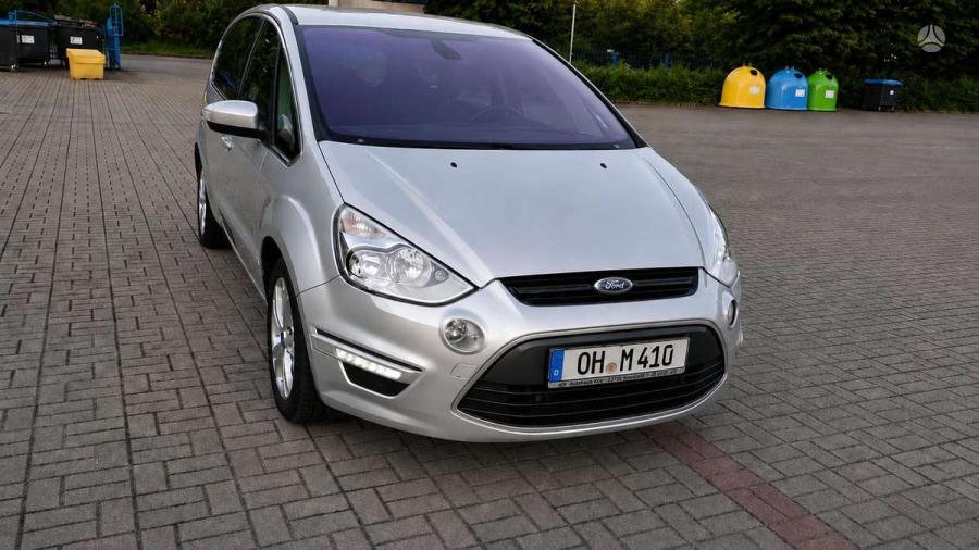 Grey Ford S-Max 2012 in Klaipeda, with an engine capacity of 2.00 L and mileage of 264 thousand km for 4690 €, photo 12 on AUTOMOTO.COM.LV