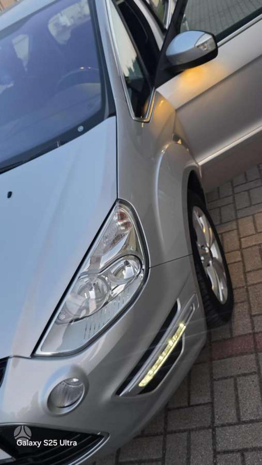 Grey Ford S-Max 2012 in Klaipeda, with an engine capacity of 2.00 L and mileage of 264 thousand km for 4690 €, photo 33 on AUTOMOTO.COM.LV